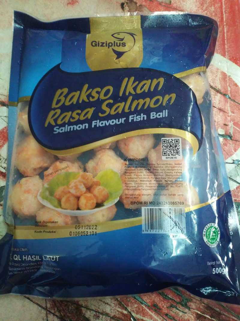 Jual Gizi Plus Bola Salmon 500 Gr di Seller Cafe Frozen - Ploso, Kota ...