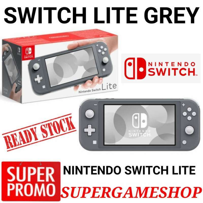 Promo Nintendo Switch Lite Grey Game Console Diskon 38% di Seller Super ...