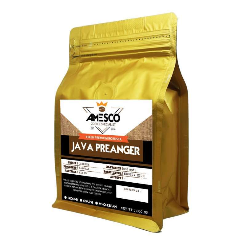 Promo KOPI ROBUSTA JAVA PREANGER 200GR - KOPI BUBUK | Kopi Java ...