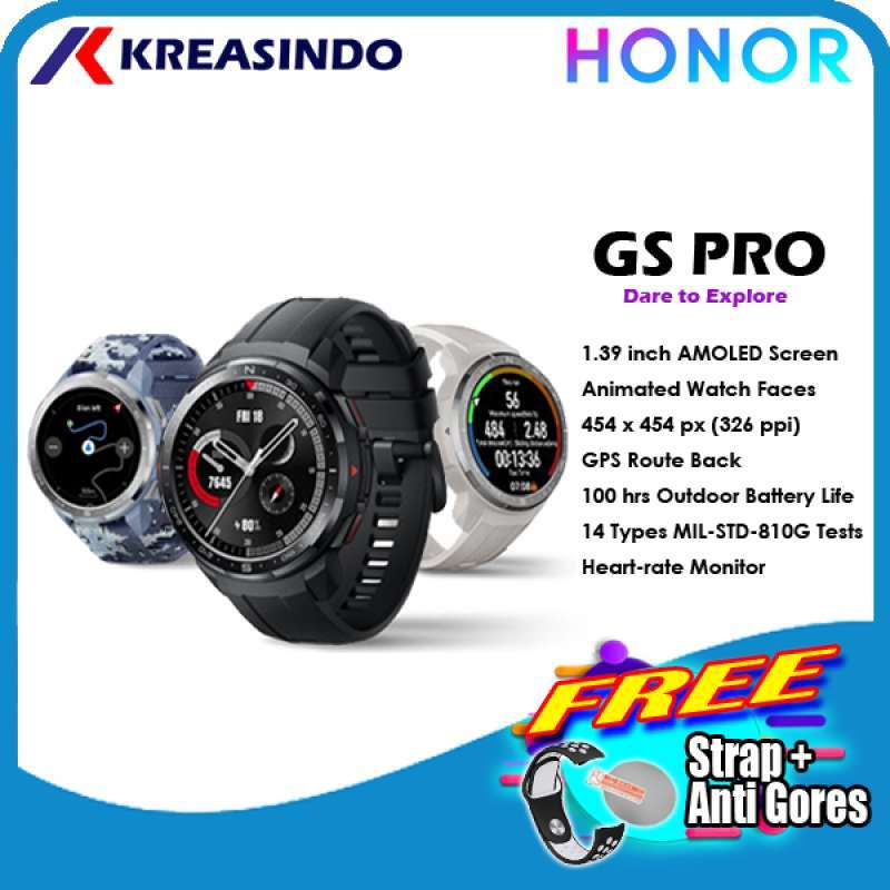Jual Honor Watch GS Pro SmartWatch Garansi Resmi - Hitam di Seller ...