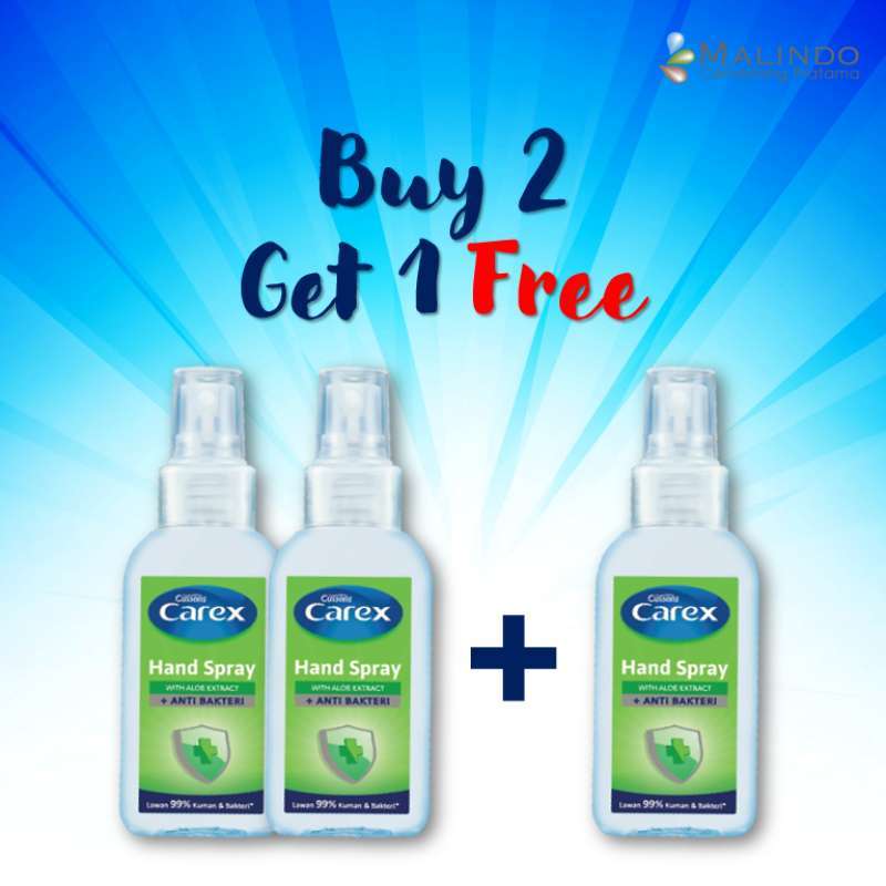 Carex Spray Hand Sanitizer Lengkap Harga Terbaru Maret 2024 | Blibli