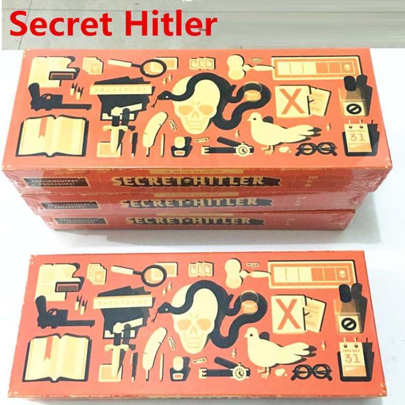 Jual Secret Hitler Board Game Anti-Human Card Secret Hitler Puzzle Game ...