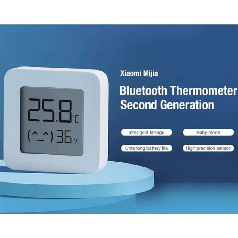 Promo MIJIA SMART TEMPERATURE HUMIDITY SENSOR DIGITAL GEN 2 TEMPERATUR ...