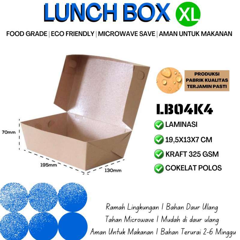 Paper Lunch Box - Harga Terbaru Mei 2024 | Blibli