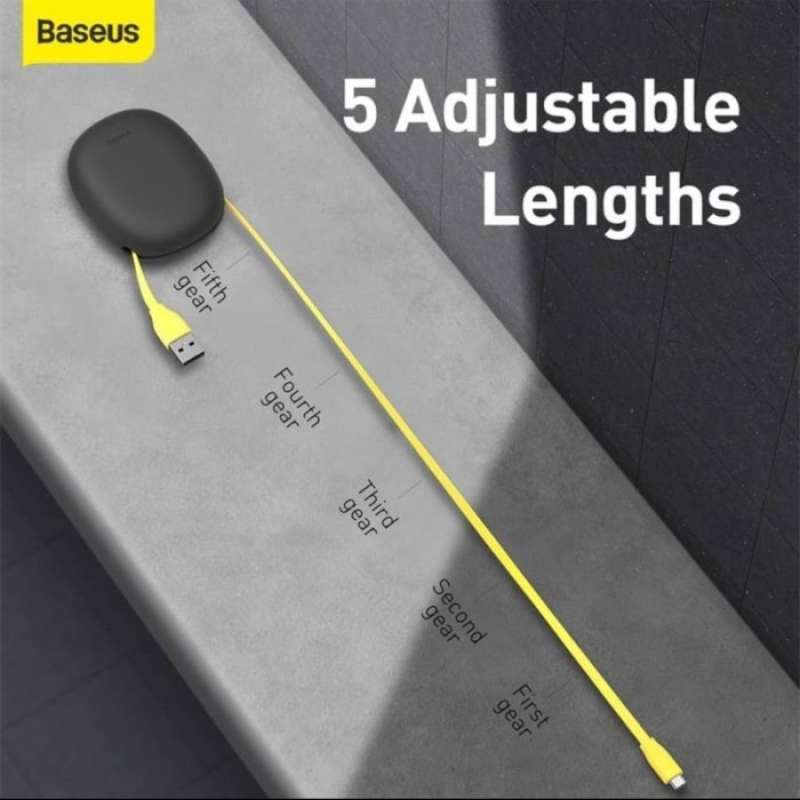 Promo Kabel data Type C BASEUS let's go stretchable cable - TC ...