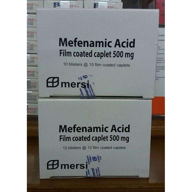 Promo Mersi Asam Mefenamat Mefenamic Acid Obat Anti Inflamasi Non ...