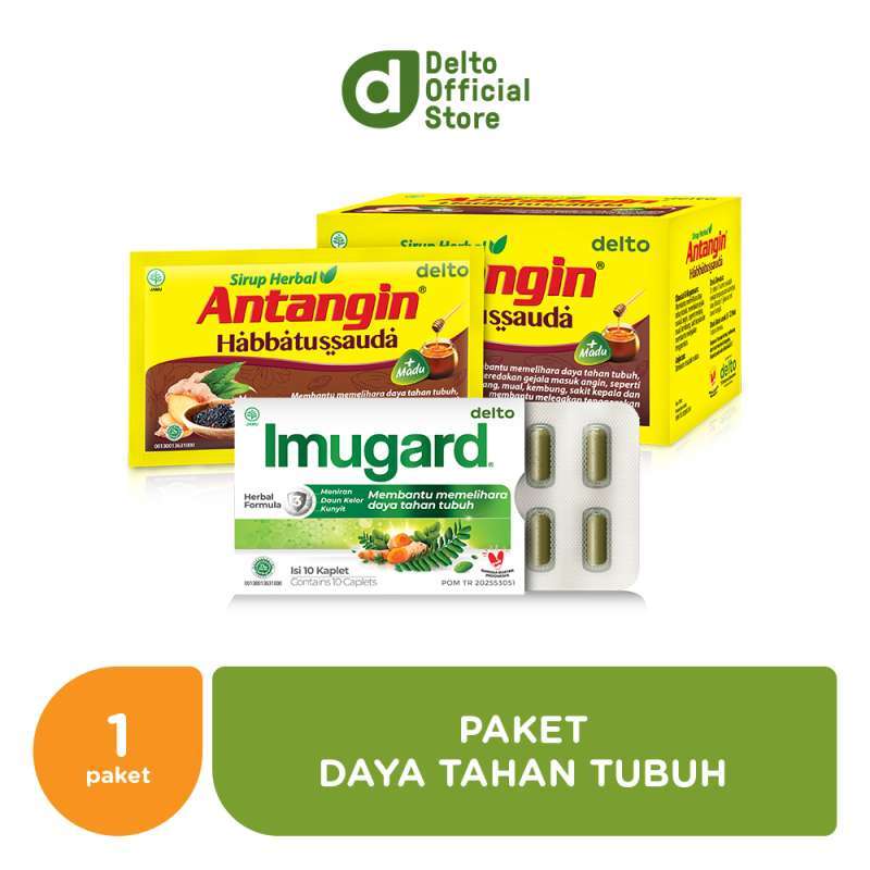Jual Paket Daya Tahan Tubuh (Imugard + Antangin Habbatussauda) di ...