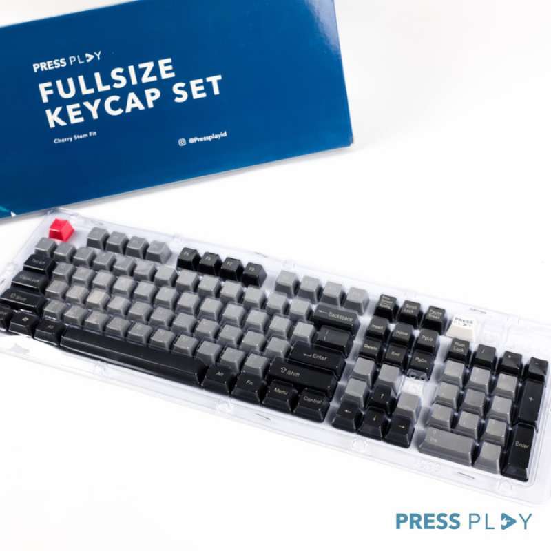 Jual 'CARBON' Keycaps Mechanical Keyboard Full Set Single Shot PBT di ...