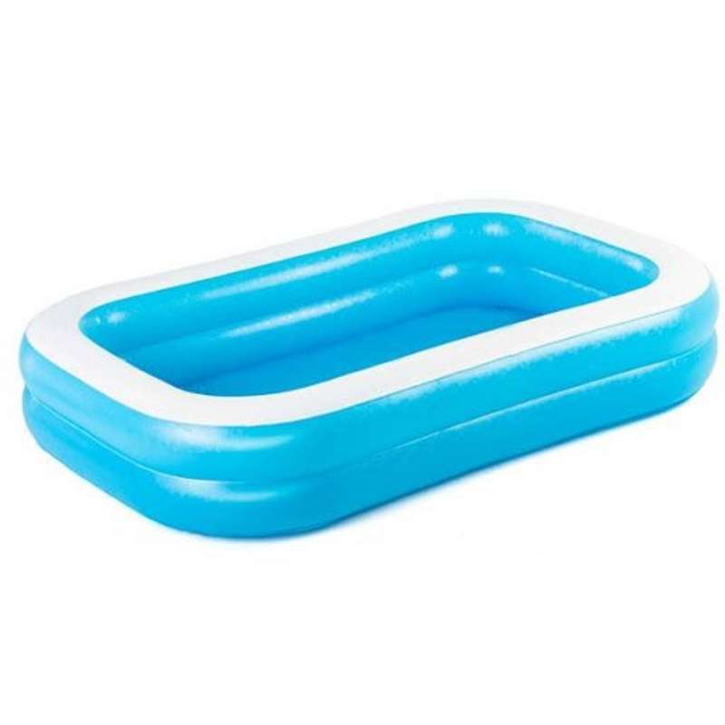 Promo Bestway Rectangular Pool Biru Putih 2.01m. Kolam Renang Karet ...