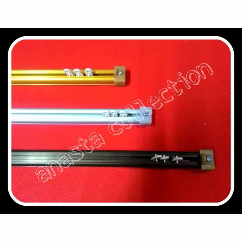 Jual Roda rel kotak / oval batang gorden (10 pcs) di Seller Anasta ...