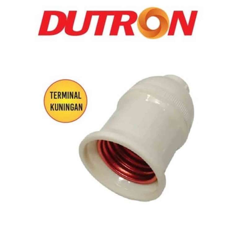 Jual Fitting Gantung / Fitting Lampu Gantung Hitam/Putih DUTRON - Hitam di Seller Terang Jaya ...