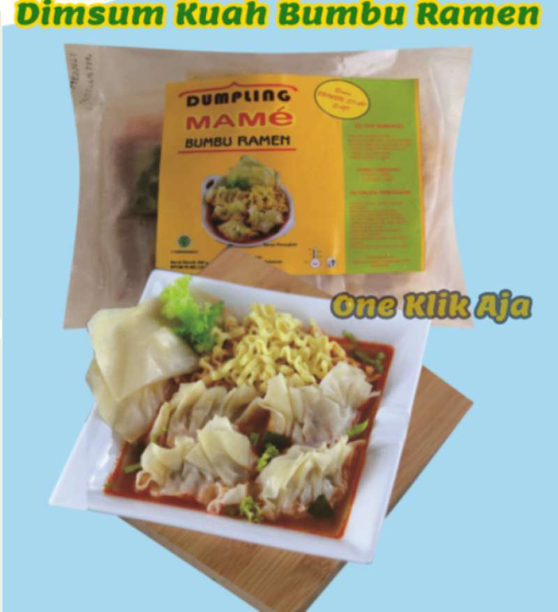 Promo Mame Dimsum Ramen Chicken Gyoza Ayam Kuotie Frozen Food Dimsum ...