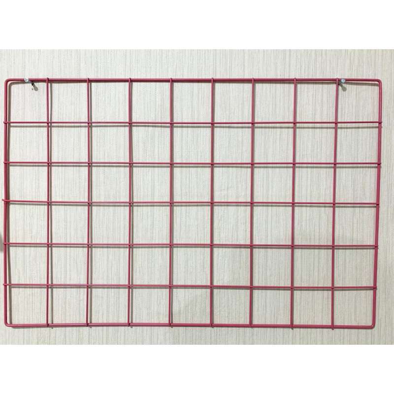 Promo (termurah) Hijang Hiasan Dinding Wire Grid Keranjang Besi Rak ...