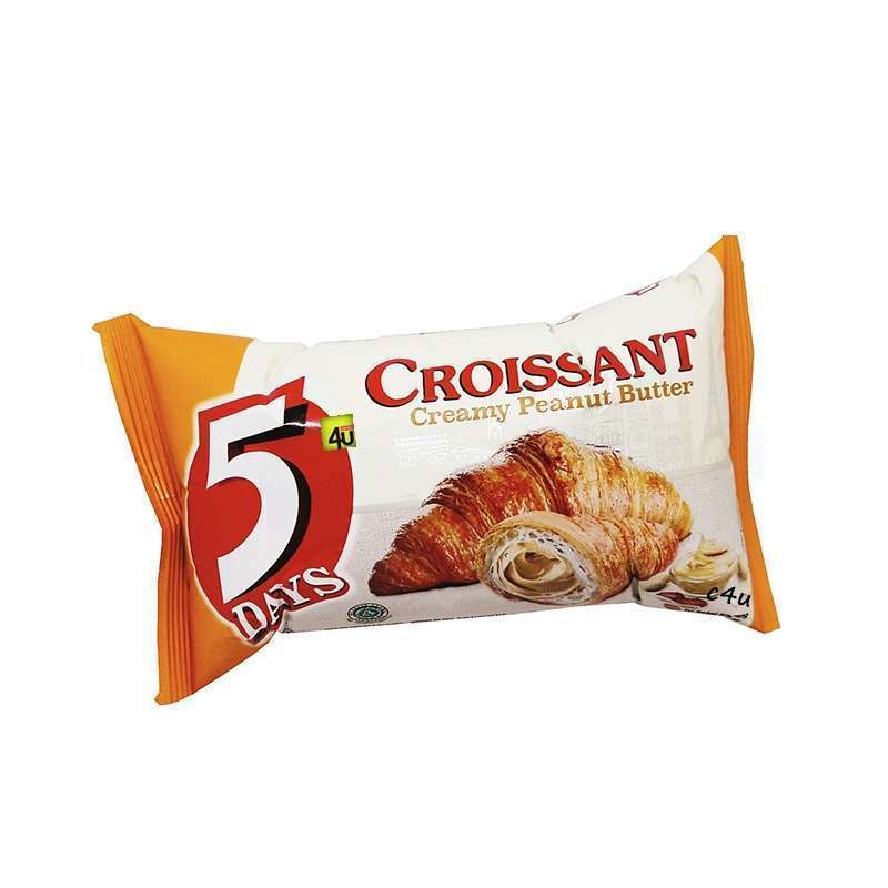 Jual 5DAYS Croissant Creamy Peanut Butter [60 g] di Seller Beuki Grosir ...