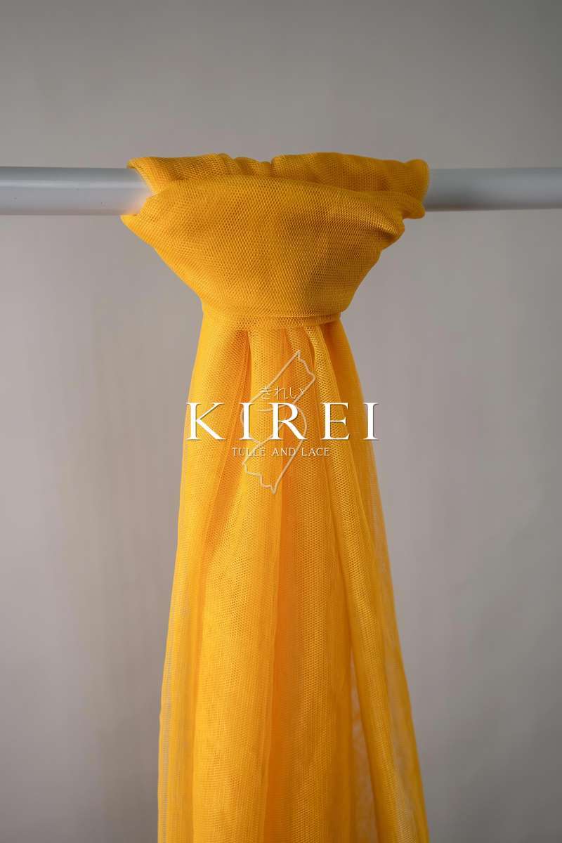 Jual Kain Tile - Warna Kuning-orange-coklat - Kain Tulle, Tille Halus ...