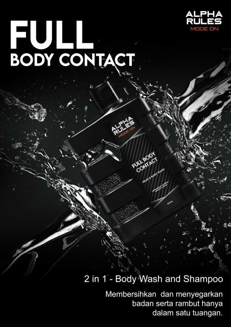 Jual Alpha Rules Full Body Contact 2in1 Sabun Mandi Dan Shampoo Pria ...