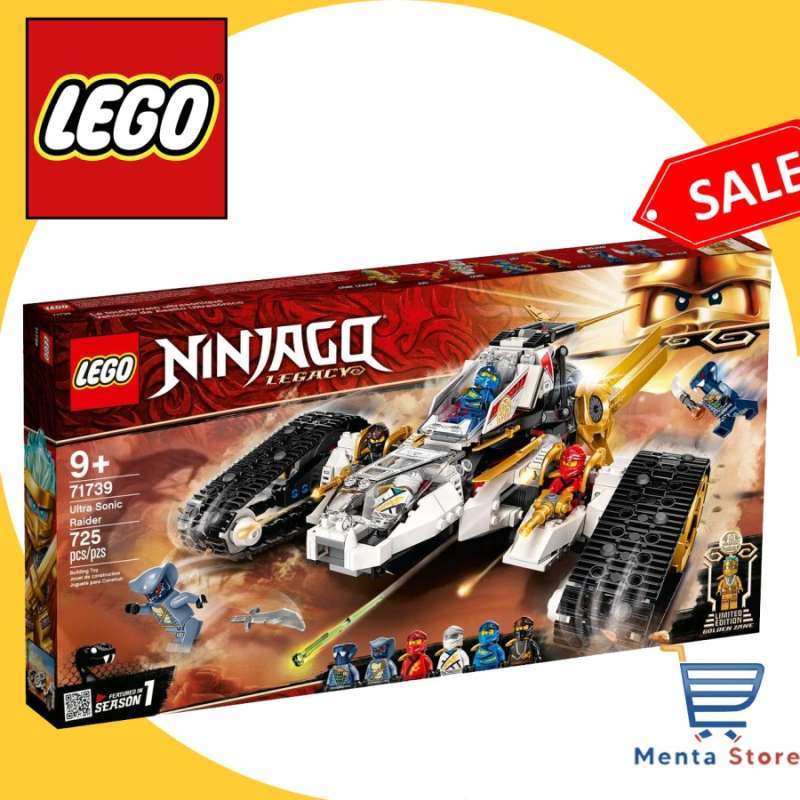 Promo LEGO Ninjago 71739 Ultra Sonic Raider Legacy Limited Edition Zane ...