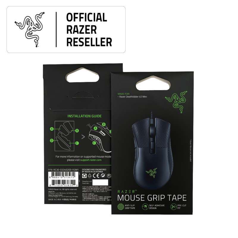 Jual Razer Universal Grip Tape - Pre-cut Adhesive Grip Tape for Gaming ...