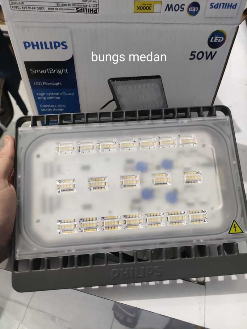 Jual Lampu Led Philips Sorot Bvp172 50w 50watt 50 Watt Ip65 Putih 5700k Bvp Di Seller Bung Medan ...