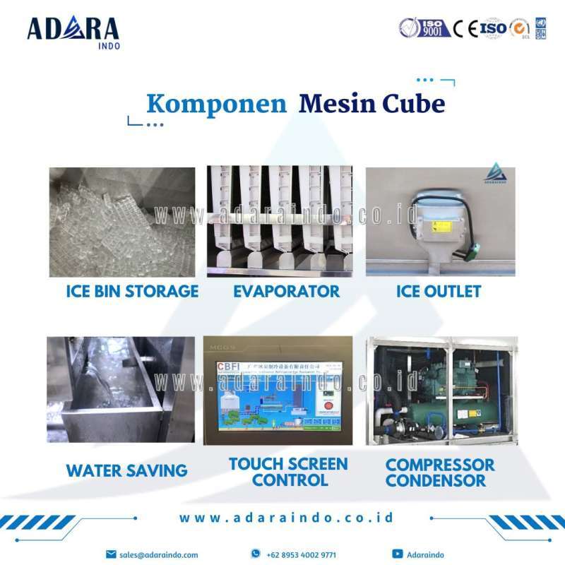 Jual Mesin Es Cube 10 Ton/hari Di Seller Adaraindo Mesin Es - Gayungan ...