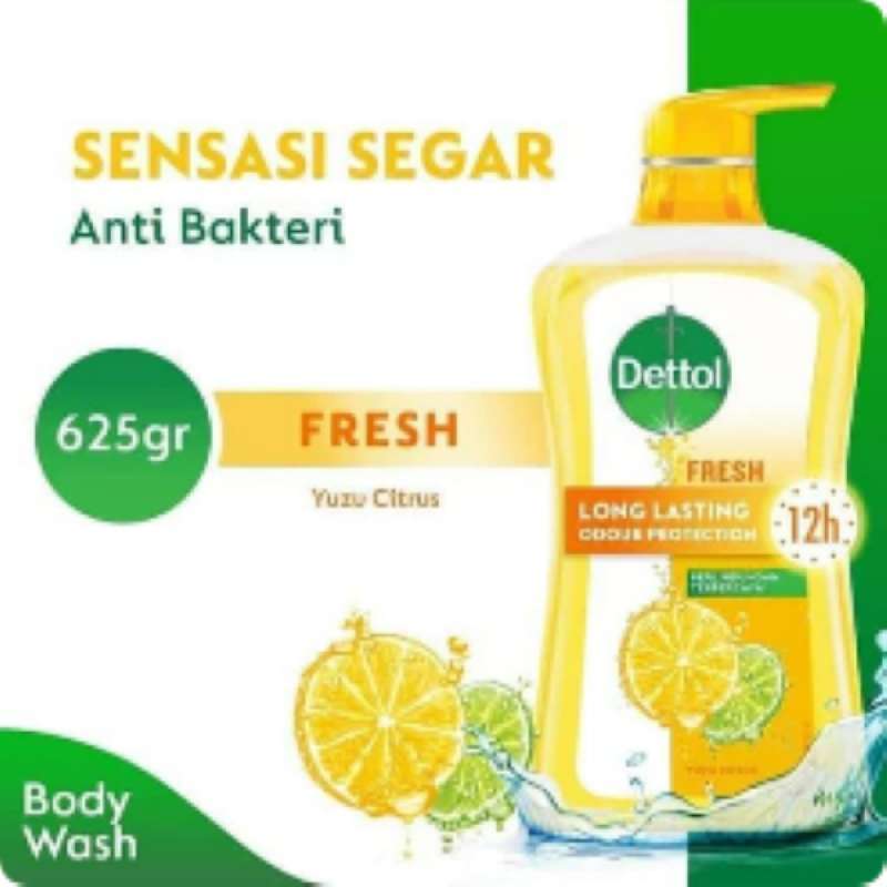 Jual Dettol Body Wash Fresh Yuzu Citrus 625ml Pump Di Seller Halo Mart - Kassi-kassi, Kota ...