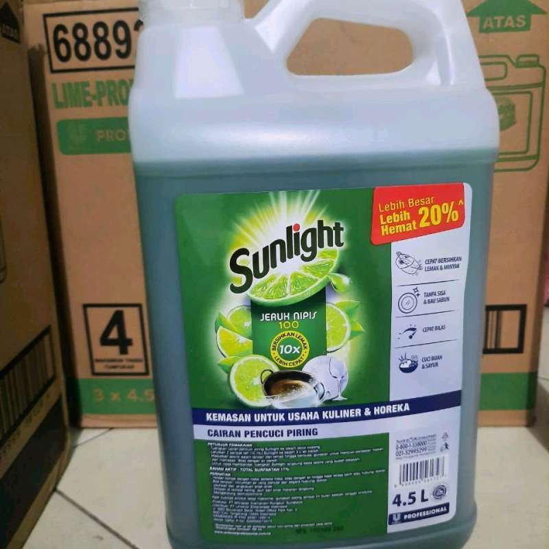 Jual Sunlight Professional Jeruk Nipis 5 Liter di Seller ...