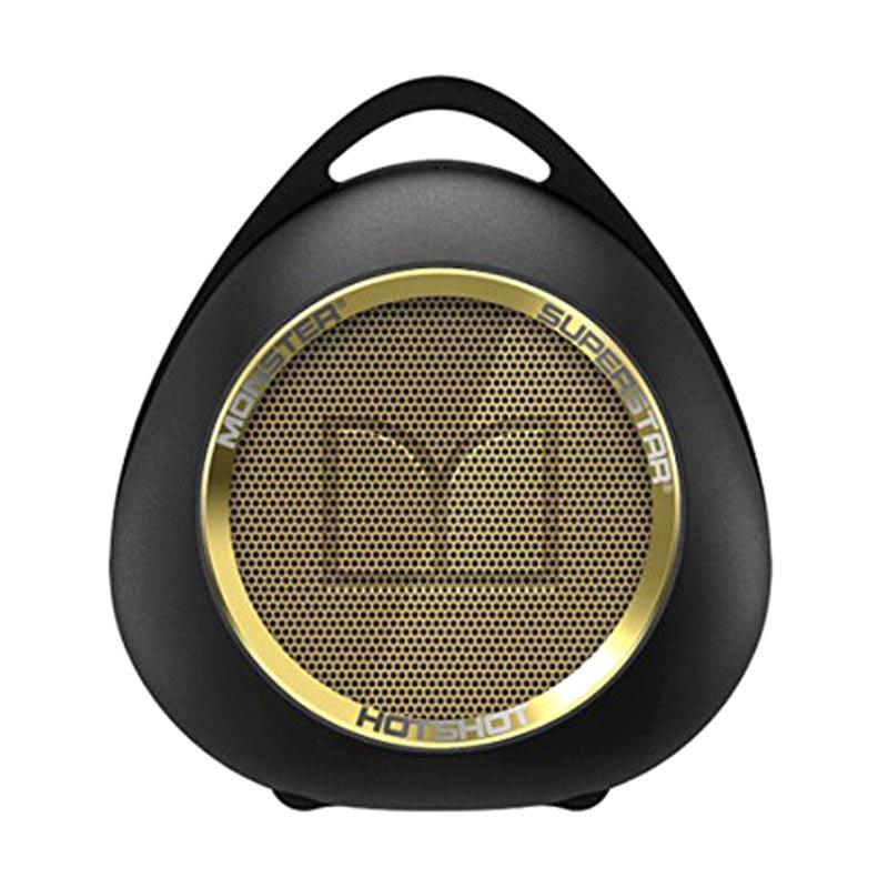 Promo Monster Audio Superstar Shotshot Wireless Speaker - Black Gold ...