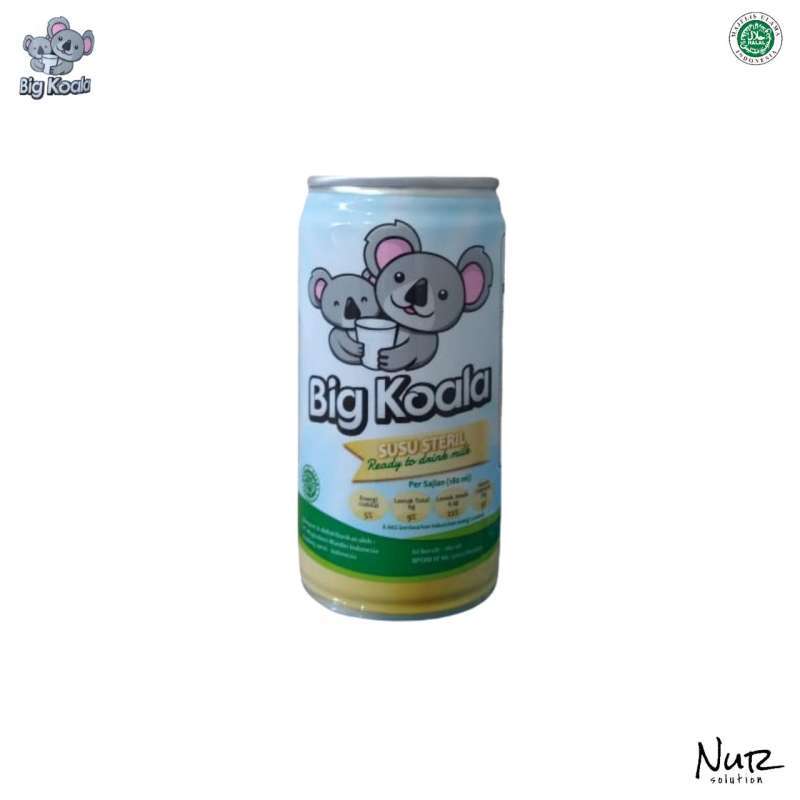 Promo Big Koala - Susu Steril Ready to Drink Milk [180 ml x 30 pcs ...