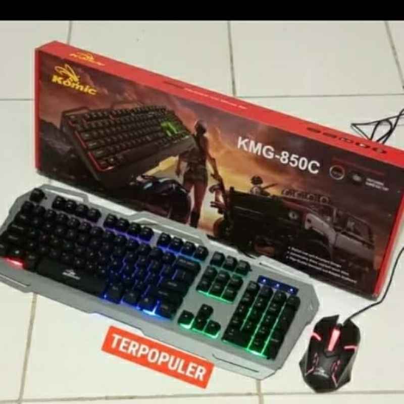 Promo Keybord Komic KMG-850C ( keybord gaming komic ) Diskon 46% di ...