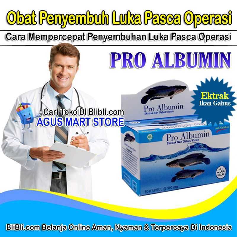 Jual PRO ALBUMIN Ektrak Ikan Gabus [50 Kapsul/500 mg] - Cara ...