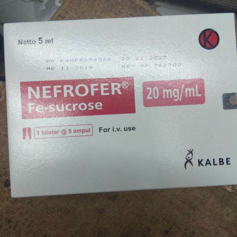 Jual Original Nefrofer 20 Mgbox di Seller Farmaqoe - Rawa Badak Selatan ...