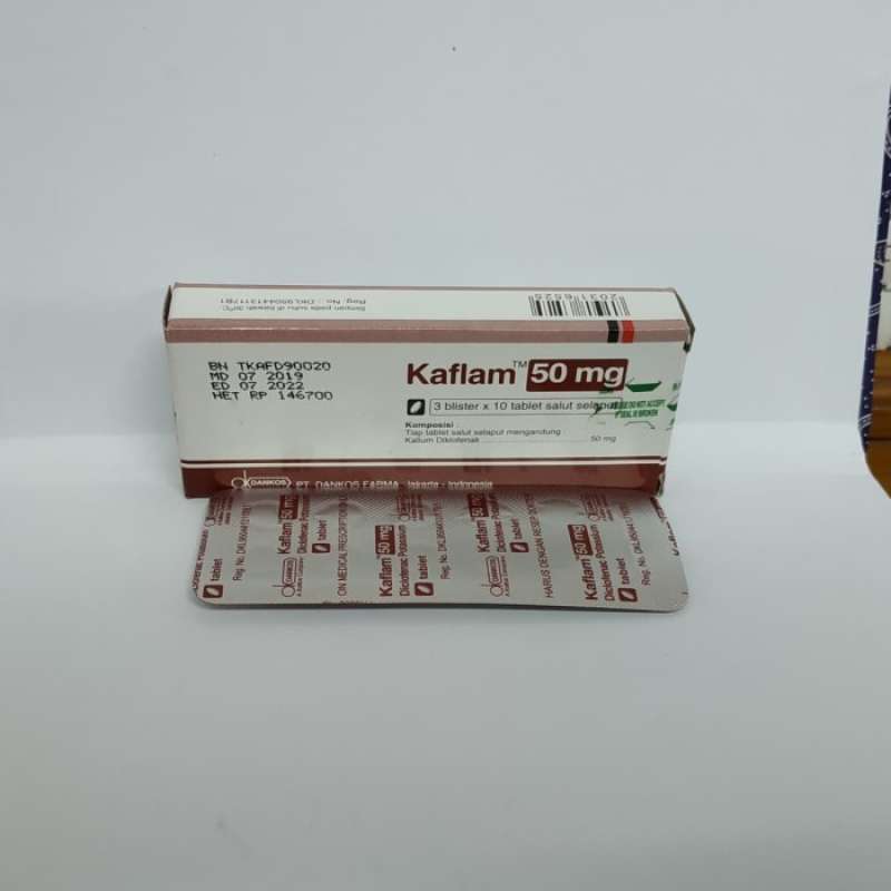 Jual Original Kaflam 50mg Per Lembar Isi 10 Tablet Original Produk di ...