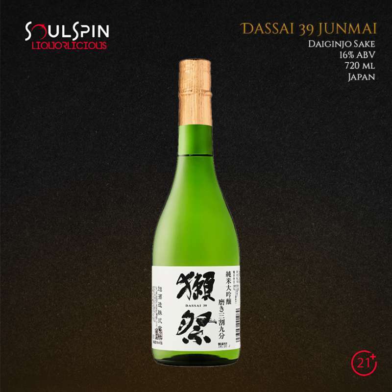 Jual Dassai 39 Junmai-Daiginjo Sake 720ml - 16% ABV di Seller SOULSPIN Liquorlicious Official ...