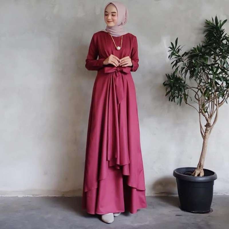 Model Dress Muslim Remaja Terbaru