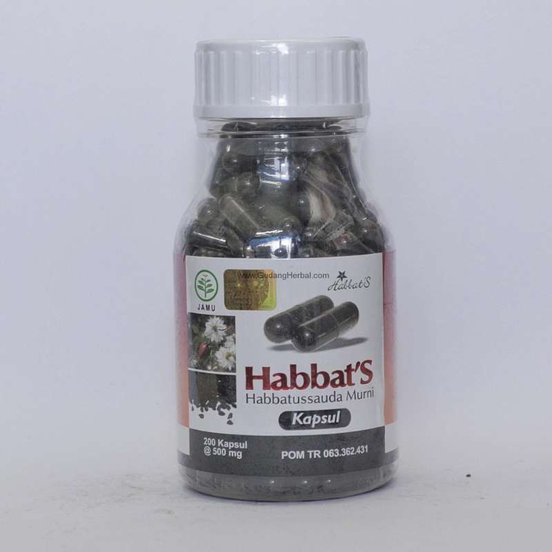 Jual Habbat's Habbatussaudah Murni isi 200 kapsul di Seller AZIZAH ...