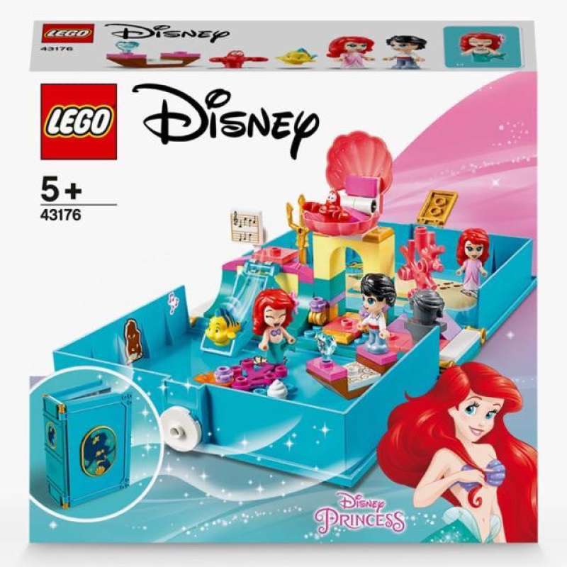 Jual Lego Disney Princess Storybook Adventures | Ariel Belle Mulan Elsa ...