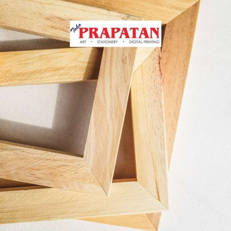Jual Spanram Kanvas 30x30cm / Frame Kayu Kanvas Lukis / Canvas Wooden ...