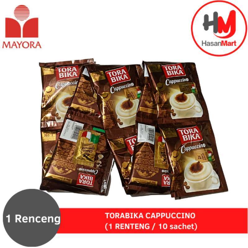 Jual TORABIKA CAPPUCCINO (1 RENTENG / 10 sachet) di Seller HASAN MART ...
