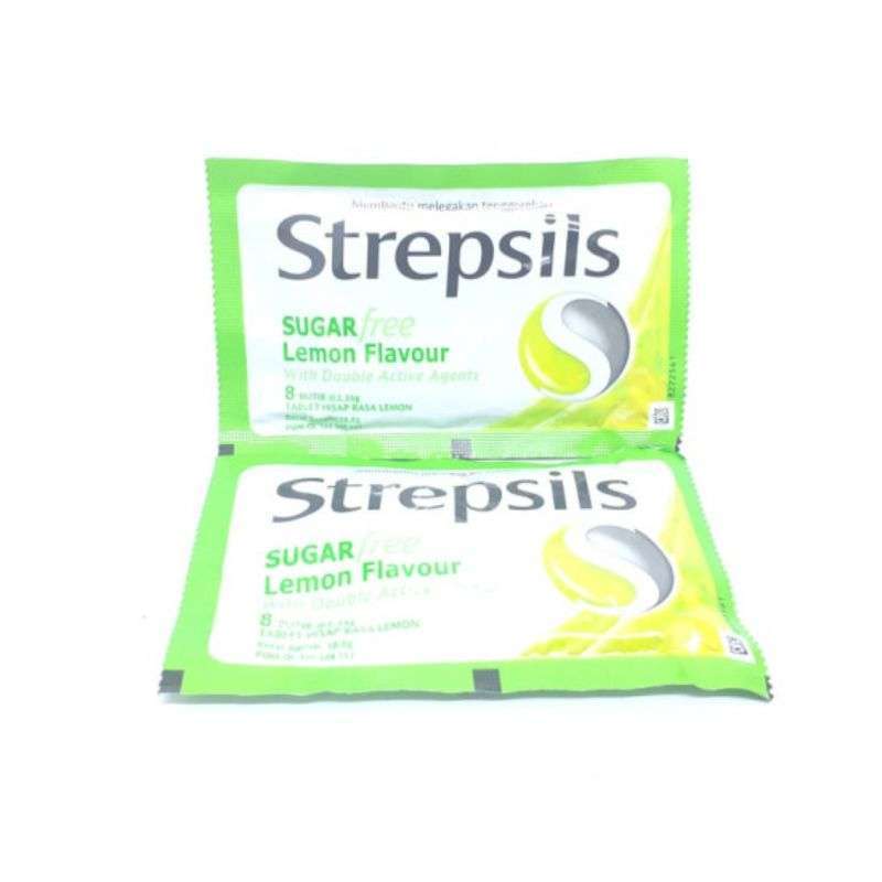 Jual Permen Strepsils Sugar Free Lemon Sachet di Seller Viva Apotek ...
