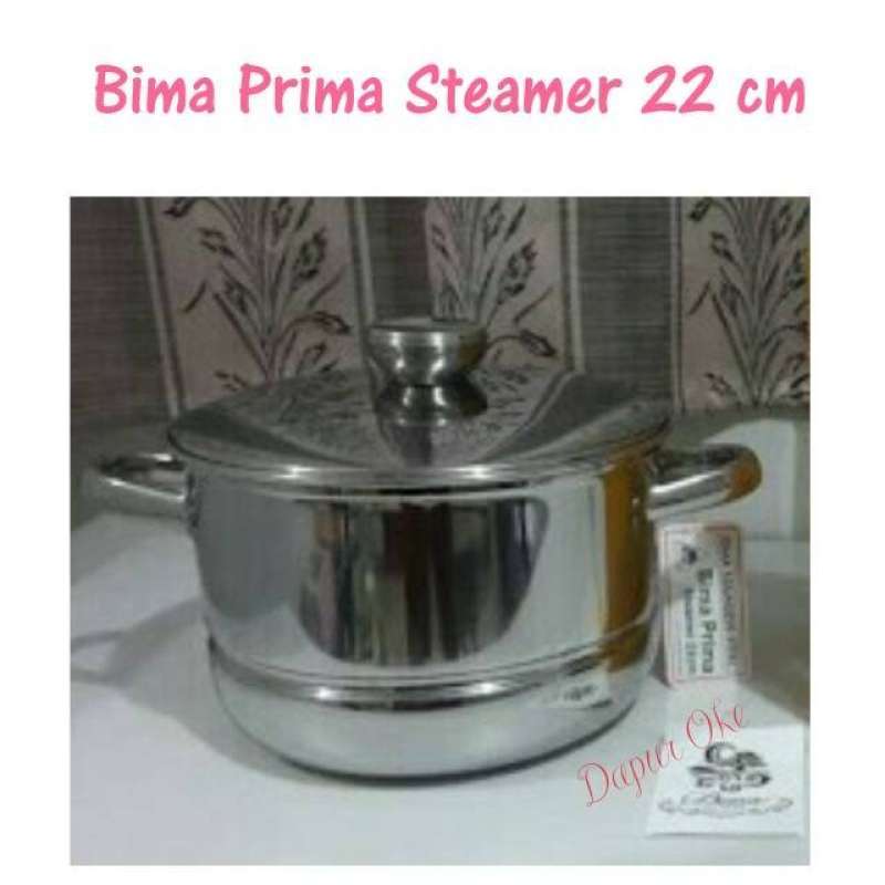 Promo Bima Panci Serbaguna 22 Cm Prima - Steamer Stainless Diskon 48% ...