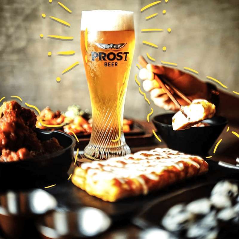 Jual Prost Pilsener Beer 500 Ml Can - Bir Pilsner Merah Kaleng Besar ...