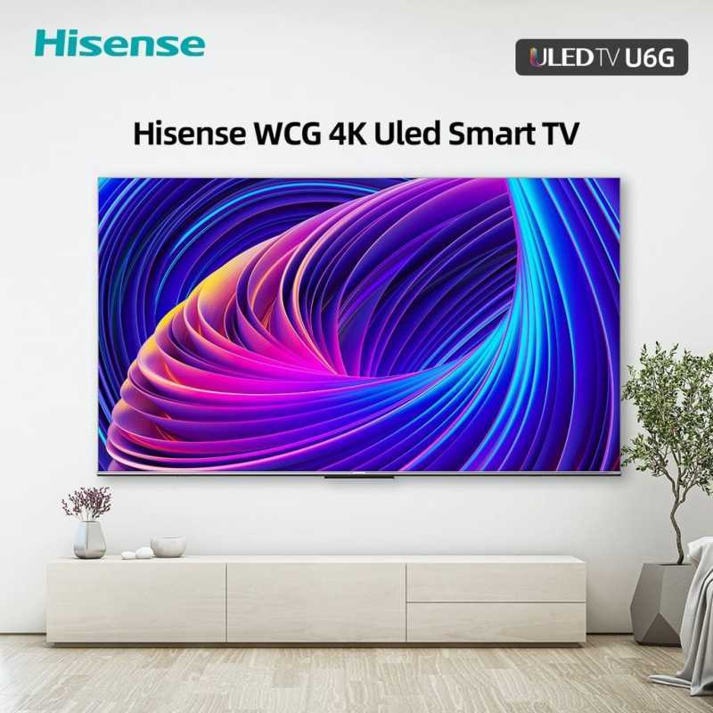 Jual Hisense 65 Inch 4k/uhd Smart Led Tv - Vidaa Os (model: 65u6g) Di ...