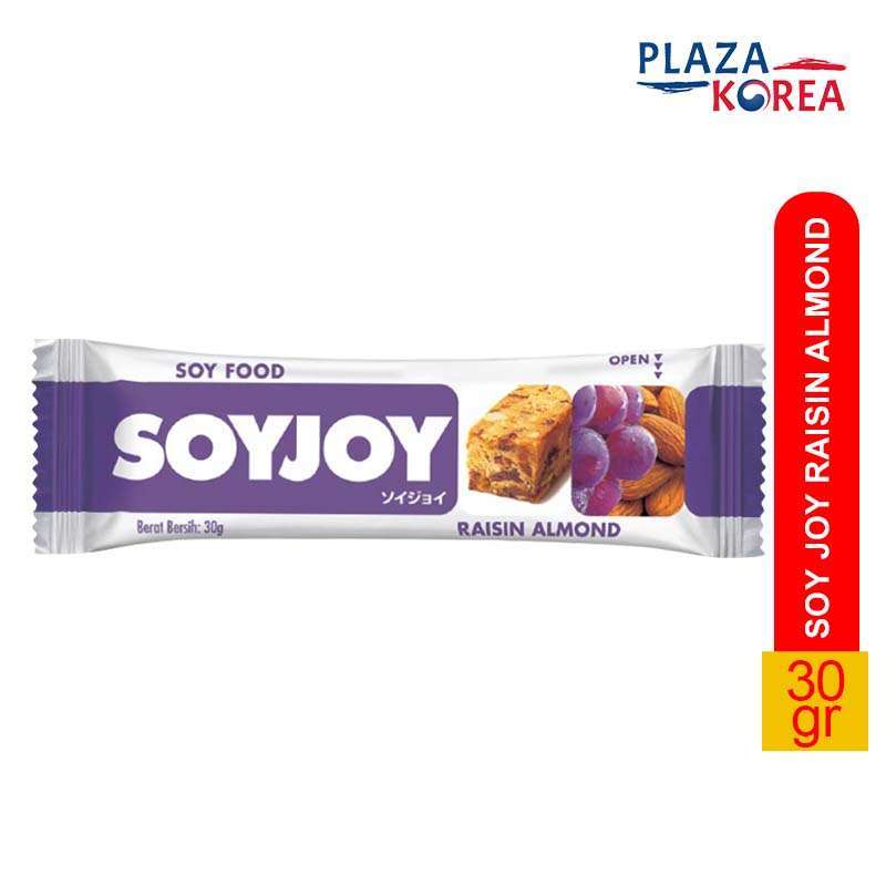 Jual SOY JOY SNACK HEALTY (RAISIN ALMOND) / CEMILAN DIET BAR KAYA ...