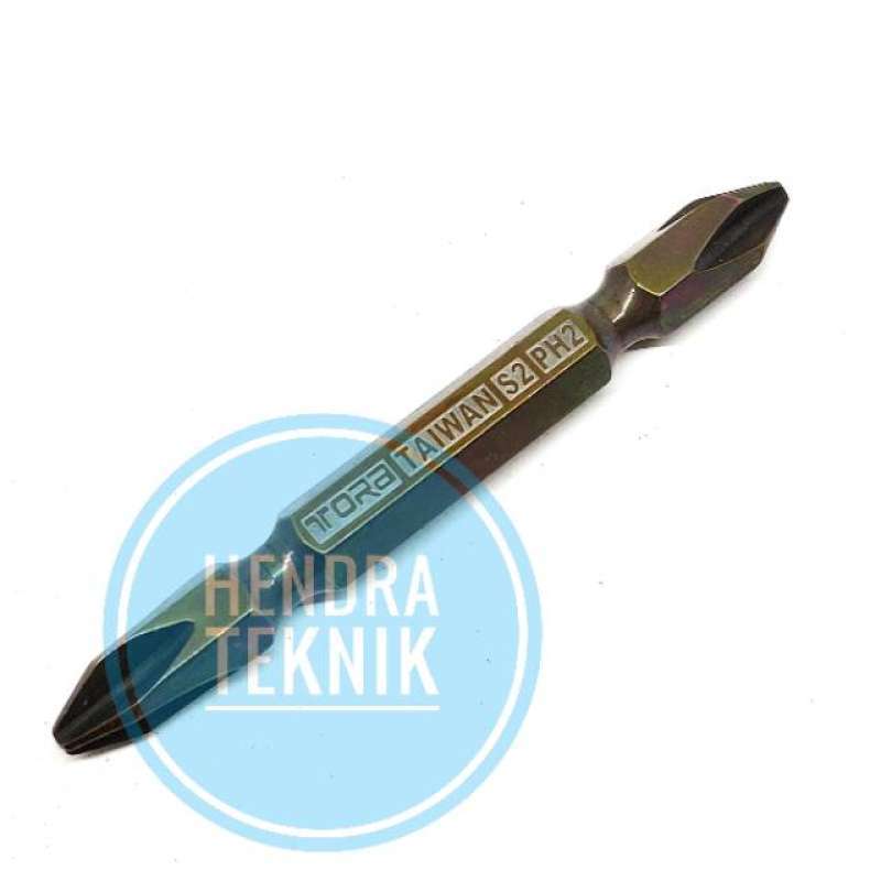 Promo MADE IN TAIWAN MATA OBENG BOLAK BALIK PH2 S2 COKLAT 65MM SCREW ...