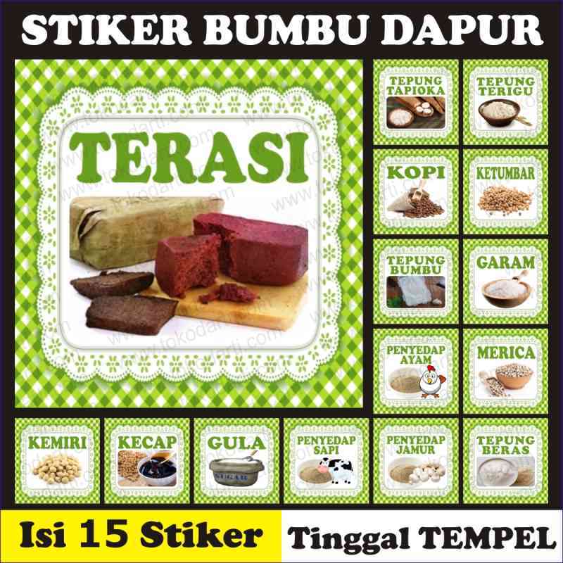 Jual PAKET STIKER BUMBU ISI 15 |PAKET LABEL BUMBU | LABEL BUMBU ...