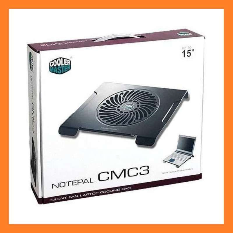 Jual Cooler Master Notepal CMC3 Silent Fan Laptop Cooling Pad / KIPAS ...