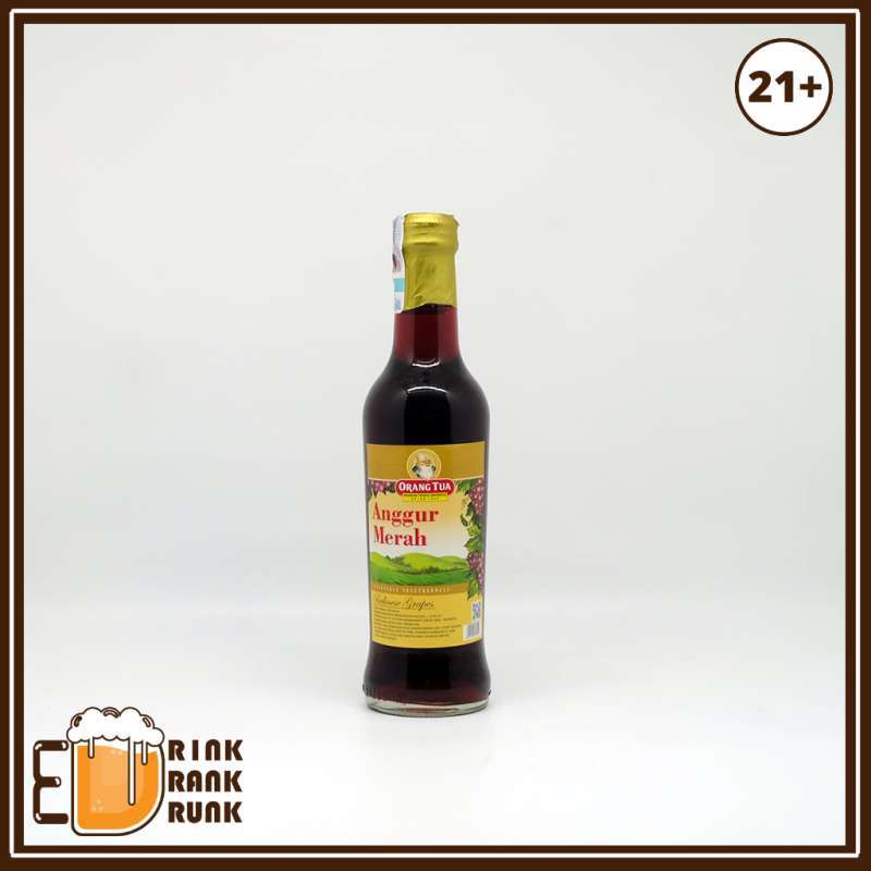 Jual ANGGUR MERAH GOLD KECIL CAP ORANG TUA - 275 ml (±19.7%) di Seller ...