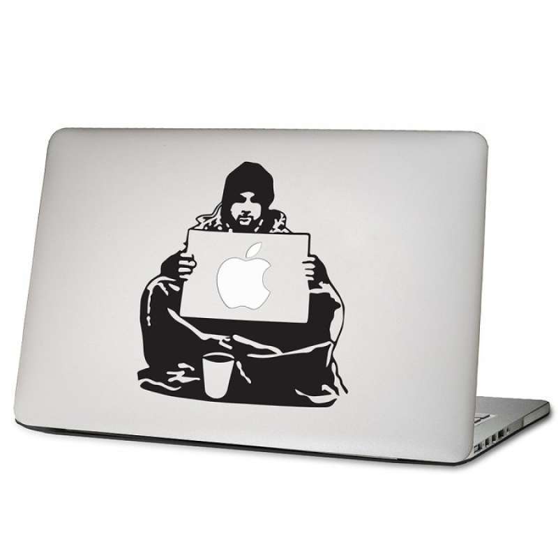 Jual Stiker Laptop MacBook Asus Acer Dell Lenovo - Sticker Banksy keep ...