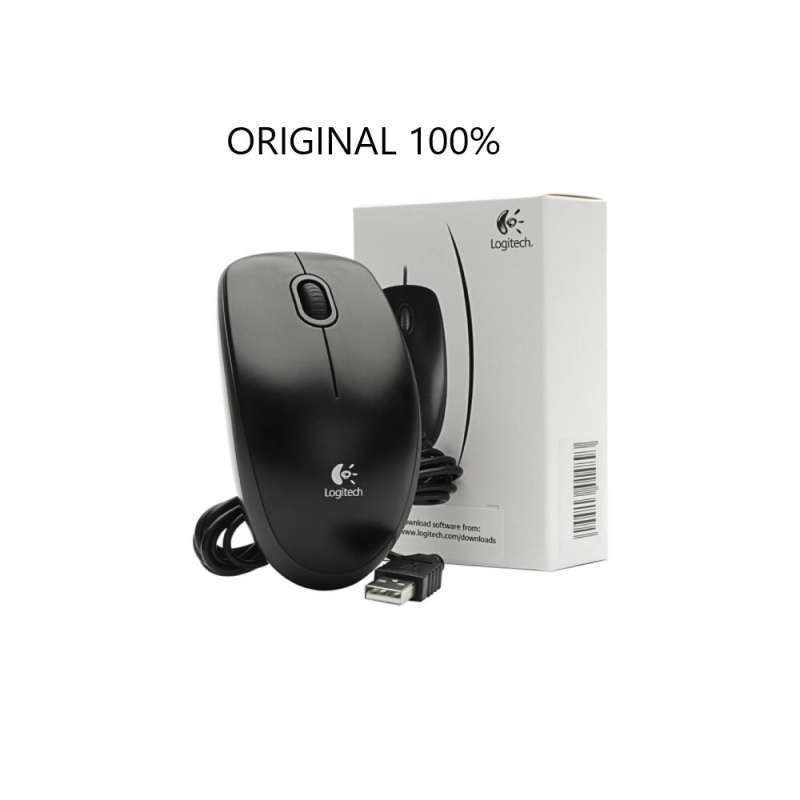 Jual MOUSE LOGITECH B100 USB CABLE ORIGINAL di Seller LARIS CJDW ...