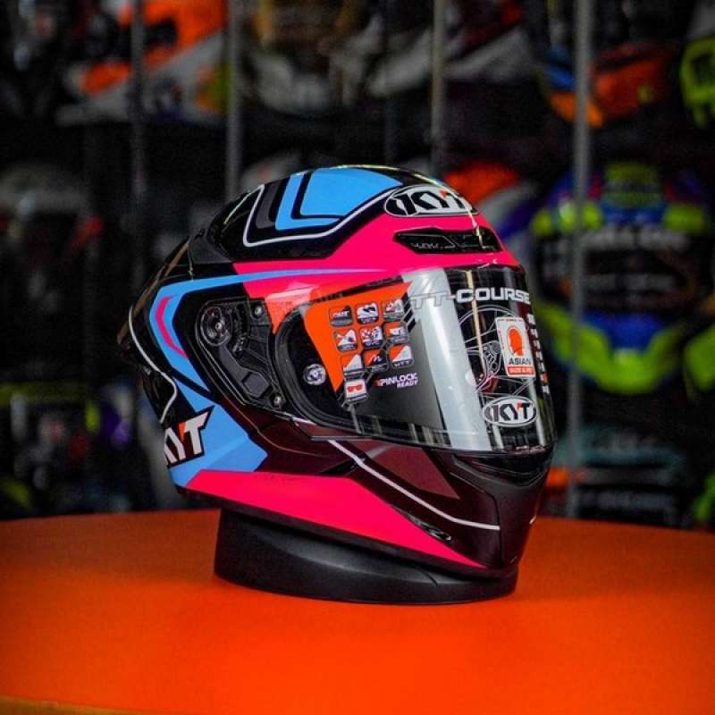 Jual Limited Helm Kyt Tt Course Terbaru - Hitam Pink di Seller Pusat ...